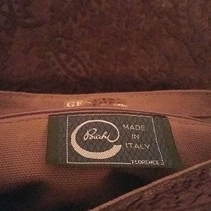 Bicchi | Bags | Italian Bicchi Textured Suede Leather Handbag | Poshmark